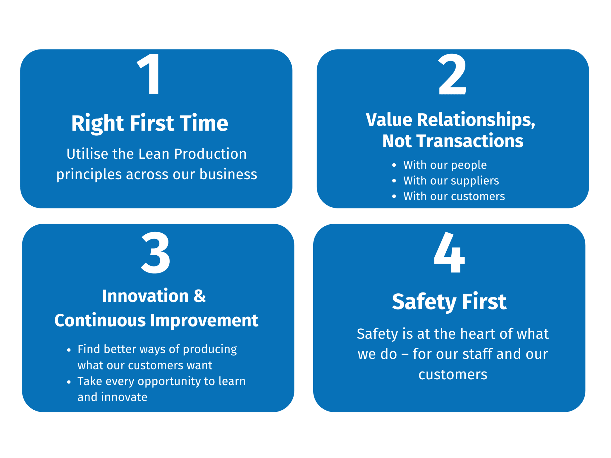 Our Guiding Principles | Noreside Engineering Group